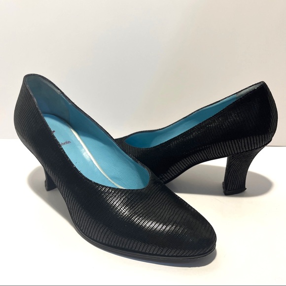 Thierry Rabotin | Shoes | Thierry Rabotin Black Embossed Leather Slip ...
